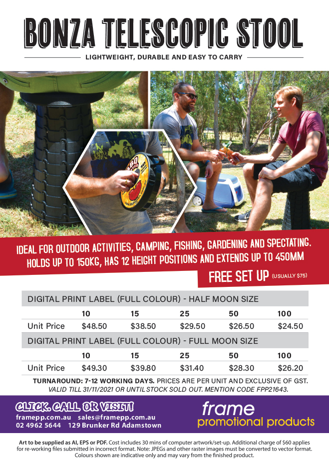 Specials | Frame Promotional Products